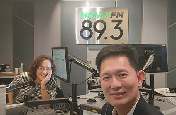 An afternoon with Money FM – THANN Singapore