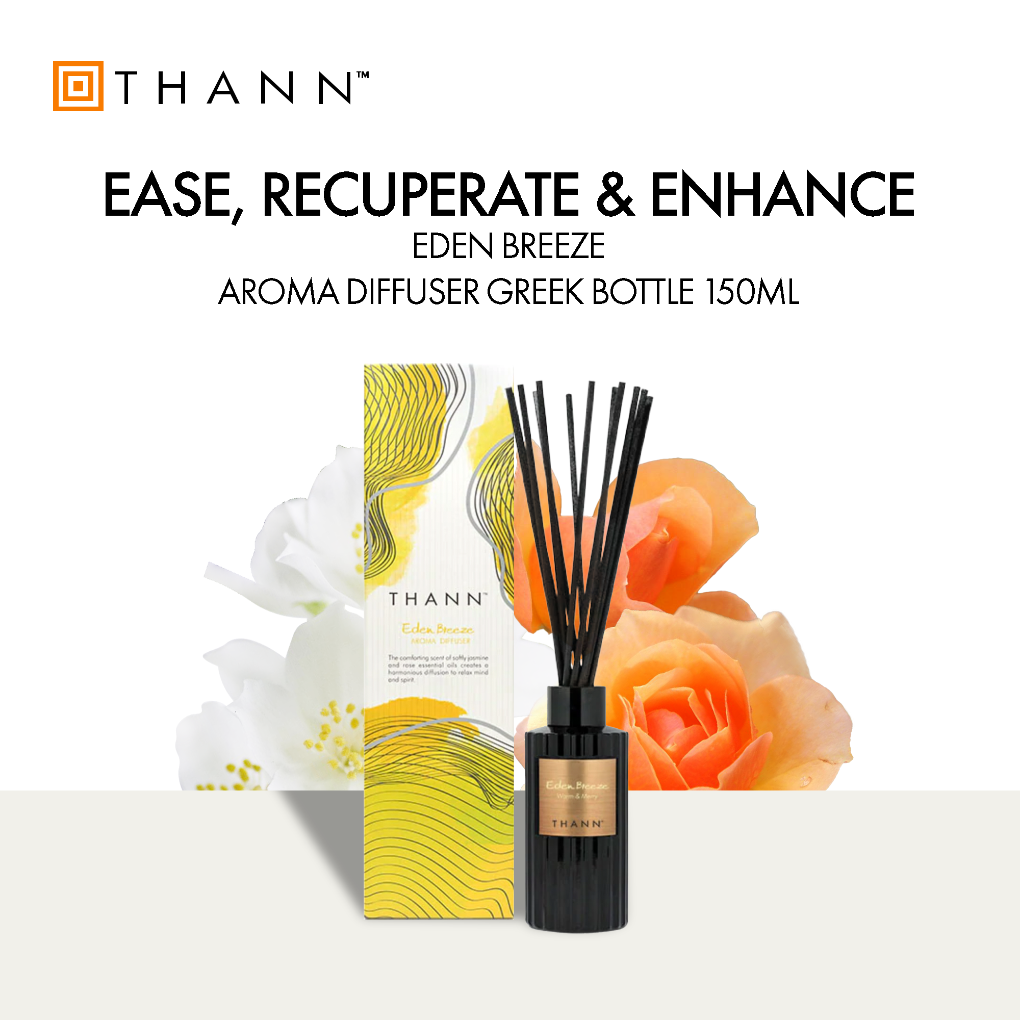 Eden Breeze Aroma Diffuser Greek Bottle 150ml – THANN Singapore